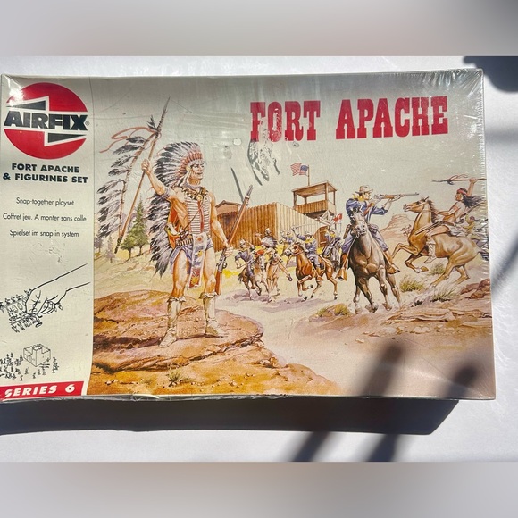 Airfix | Other | Vintage Collectible 95s Series 6 Fort Apache Playset ...